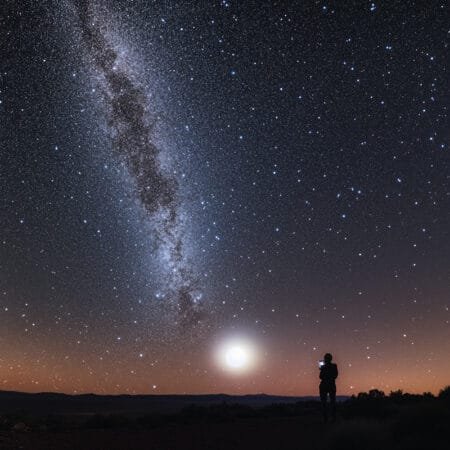 What is the bright white star in the sky tonight? - The Universe Episodes