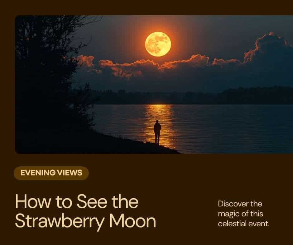 Strawberry Moon 2026: When to See June's Lowest Full Moon